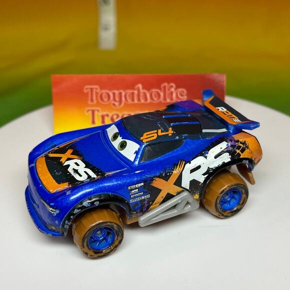 Pixar | Toys | Disney Pixar Cars Xrs Mud Racing Barry Depedal | Poshmark